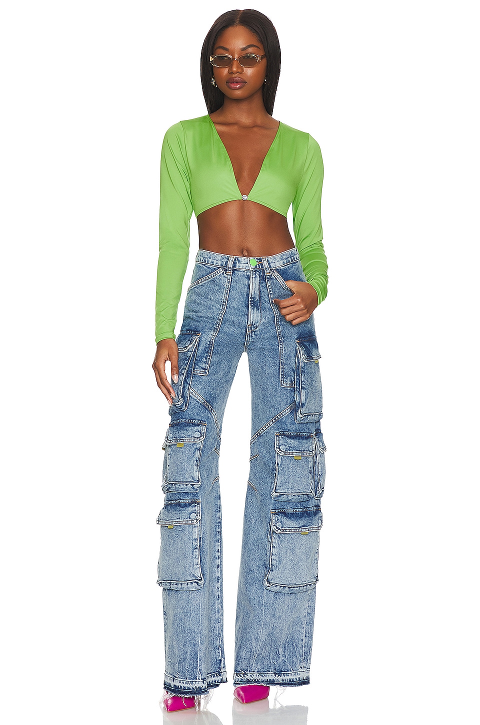 OW Collection x REVOLVE Bianca Top in Green | REVOLVE