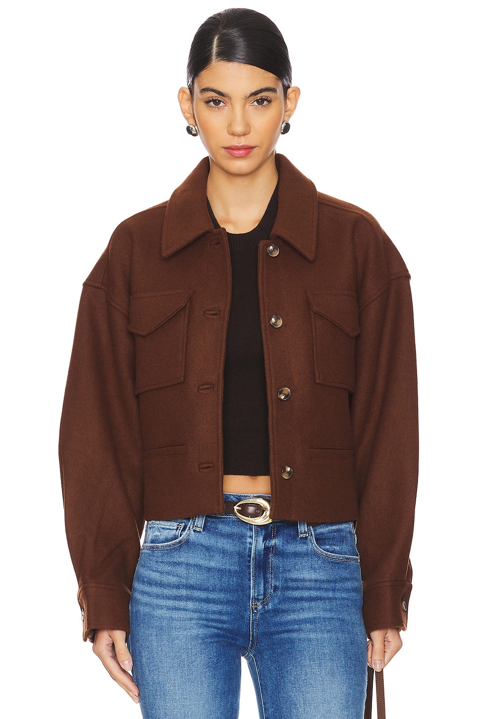 PAIGE Ashtyn Jacket in Cappucino | REVOLVE