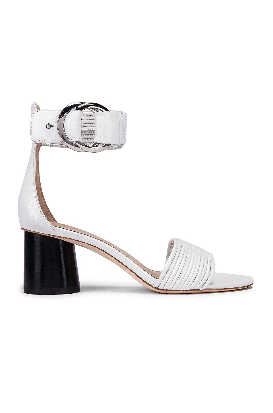 PAIGE Felicity Sandal in White | REVOLVE