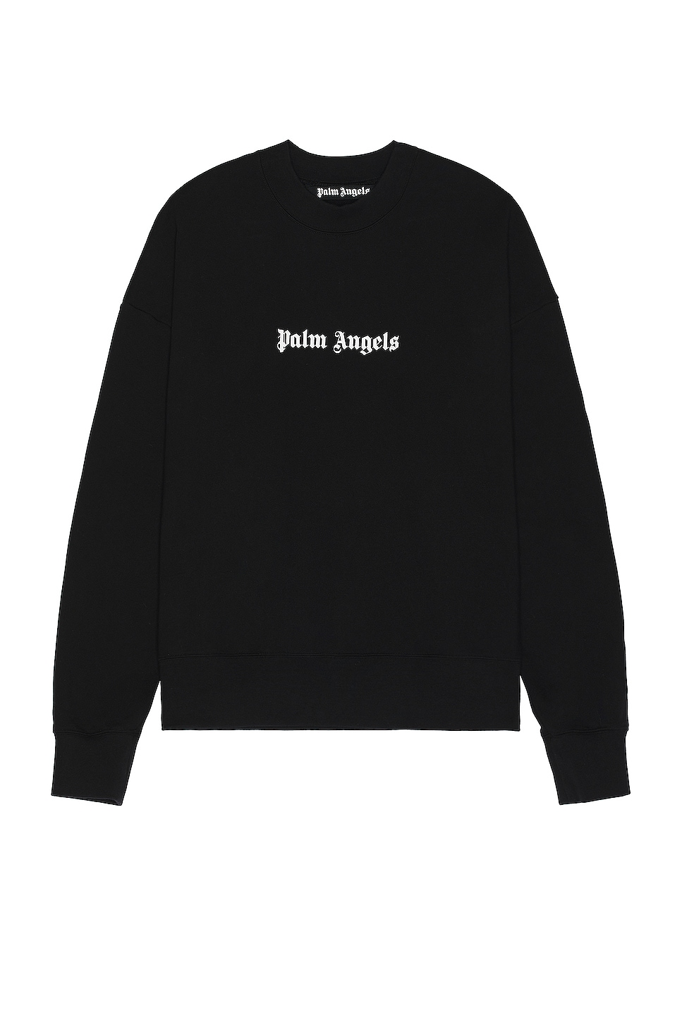 Palm Angels Classic Logo Crew in Black | REVOLVE
