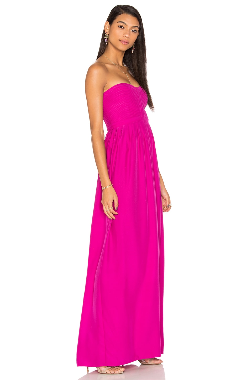 Parker Black Bayou Dress in Hot Magenta | REVOLVE
