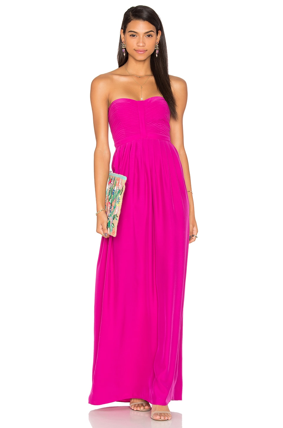 Parker Black Bayou Dress in Hot Magenta | REVOLVE