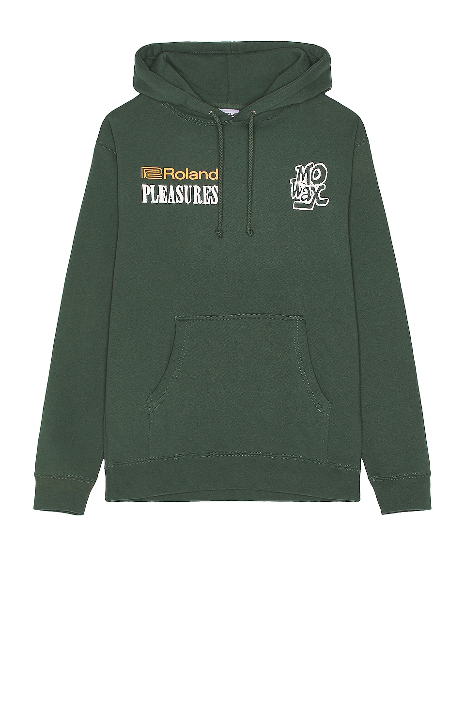 Pleasures x Unkle Tb-03 Premium Hoodie in Hunter Green | REVOLVE
