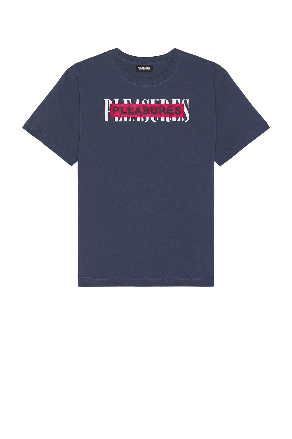 Pleasures Doubles Heavyweight T-Shirt in Slate | REVOLVE