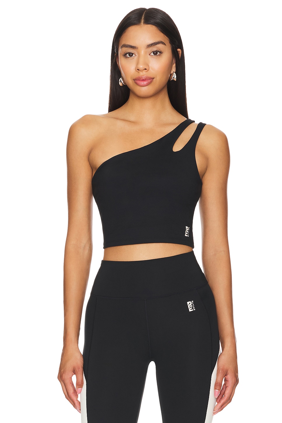 P.E Nation Day One Sports Bra in Black | REVOLVE