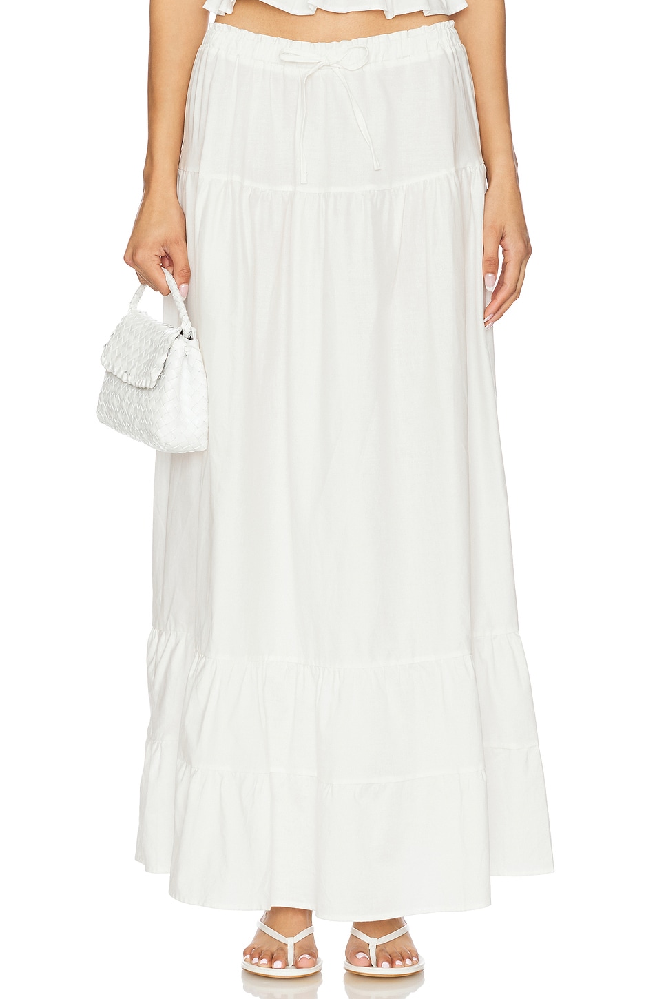 PEIXOTO Riley Maxi Skirt in White | REVOLVE