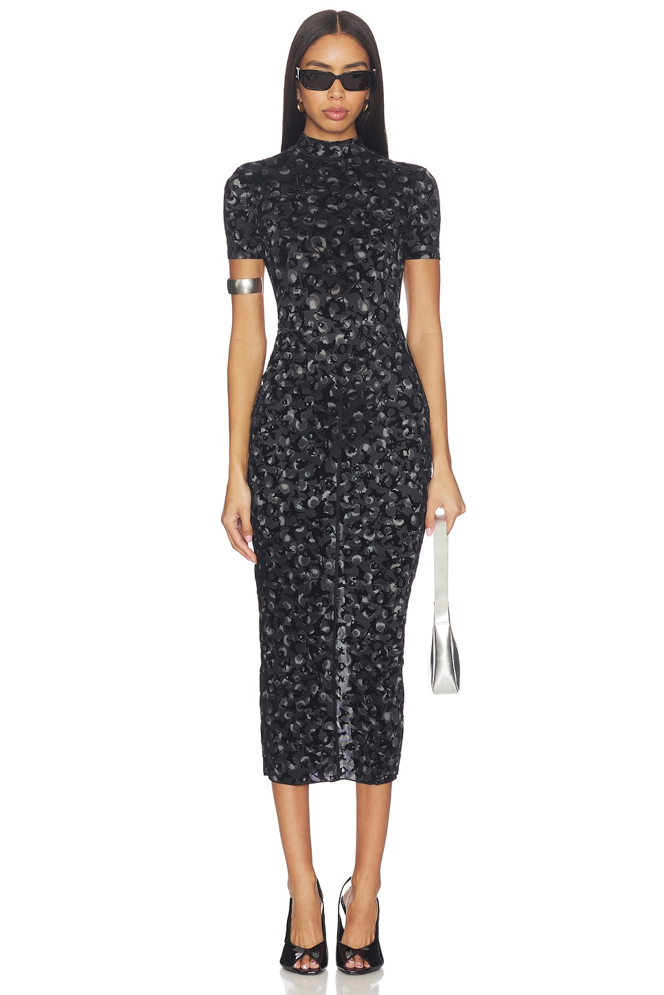 POSTER GIRL Knockout Dress in Black Leopard Print | REVOLVE