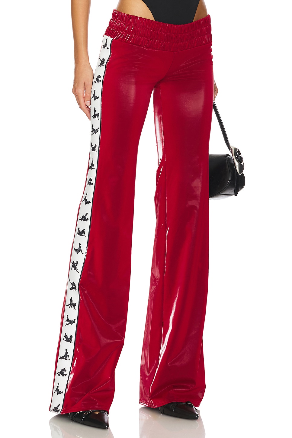 POSTER GIRL League Tracksuit Bottom in Red Card | REVOLVE