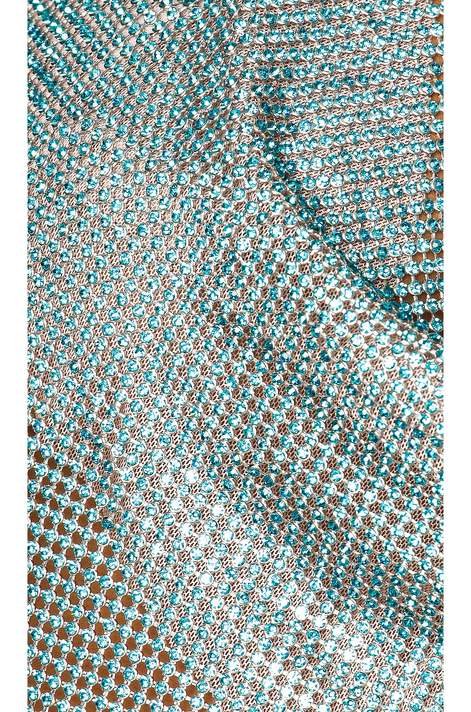 POSTER GIRL The Lyla Crop Top in Cerulean Blue Crystal | REVOLVE