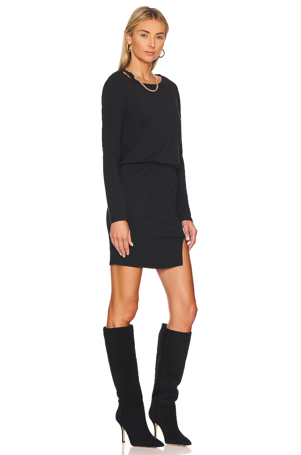 n:philanthropy Sonny Mini Dress in Black | REVOLVE