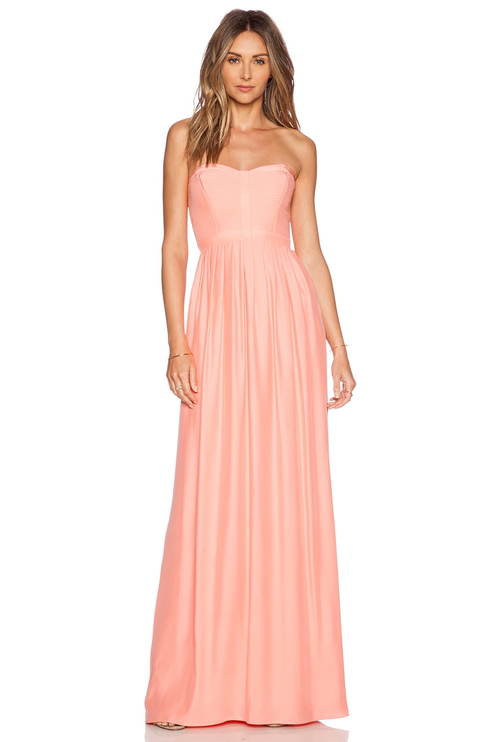 Parker Bayou Maxi Dress in Cameo | REVOLVE