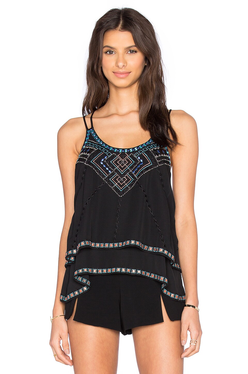 Parker Tiki Top in Black | REVOLVE