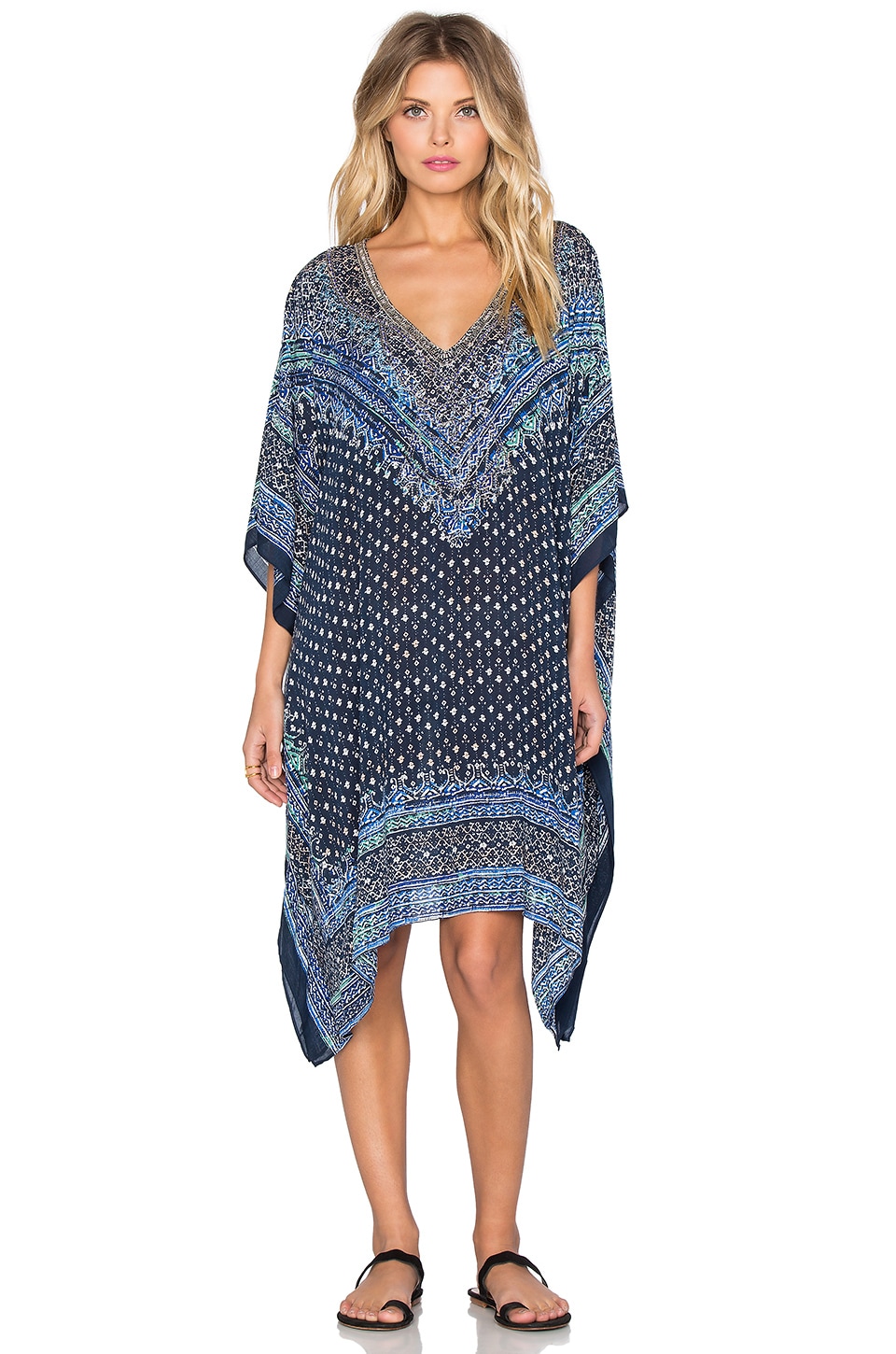 Parker Beach Playa Embellished Cover Up in Malibu | REVOLVE
