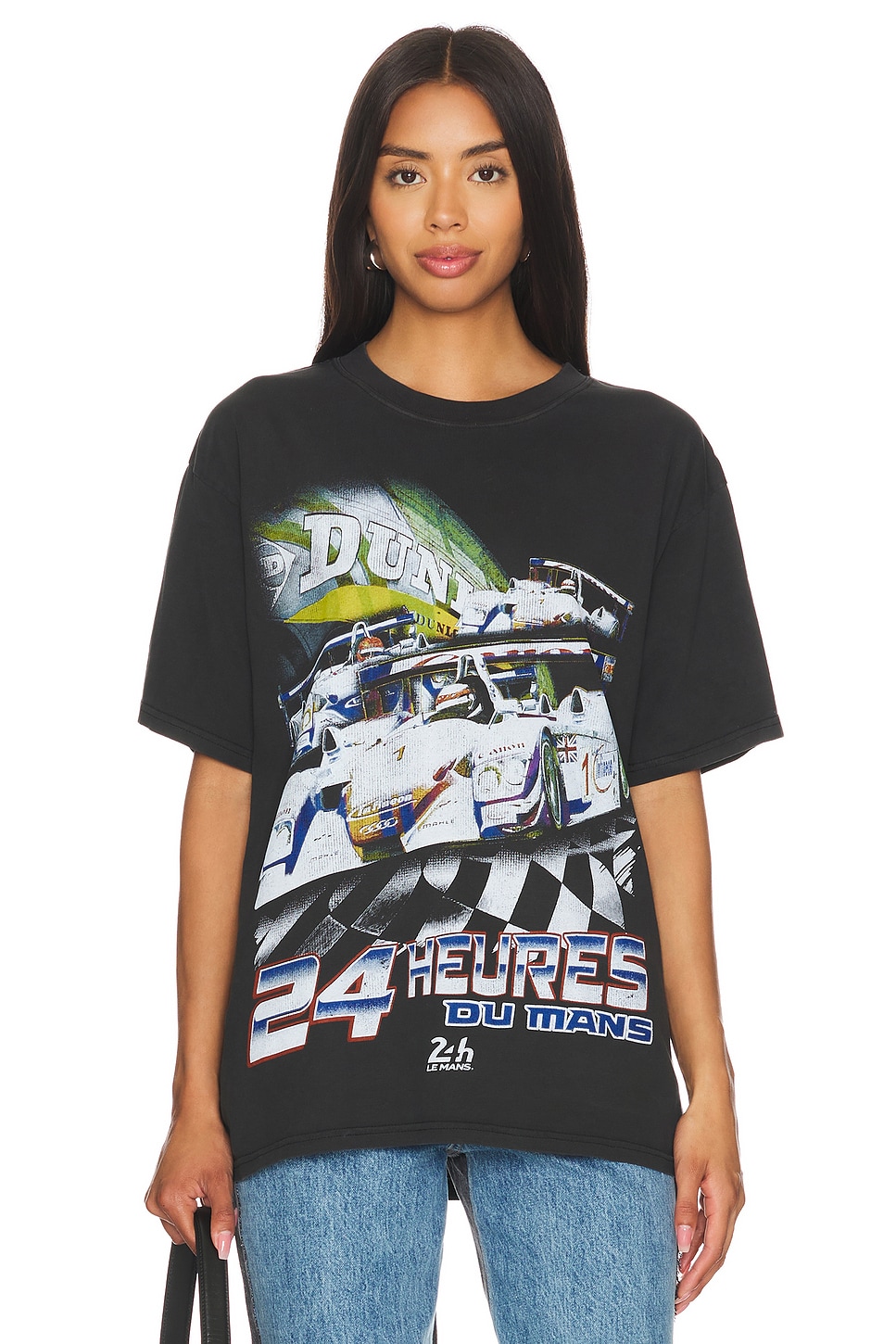 Philcos 24 Heures Du Mans Race Boxy Tee in Black Pigment | REVOLVE