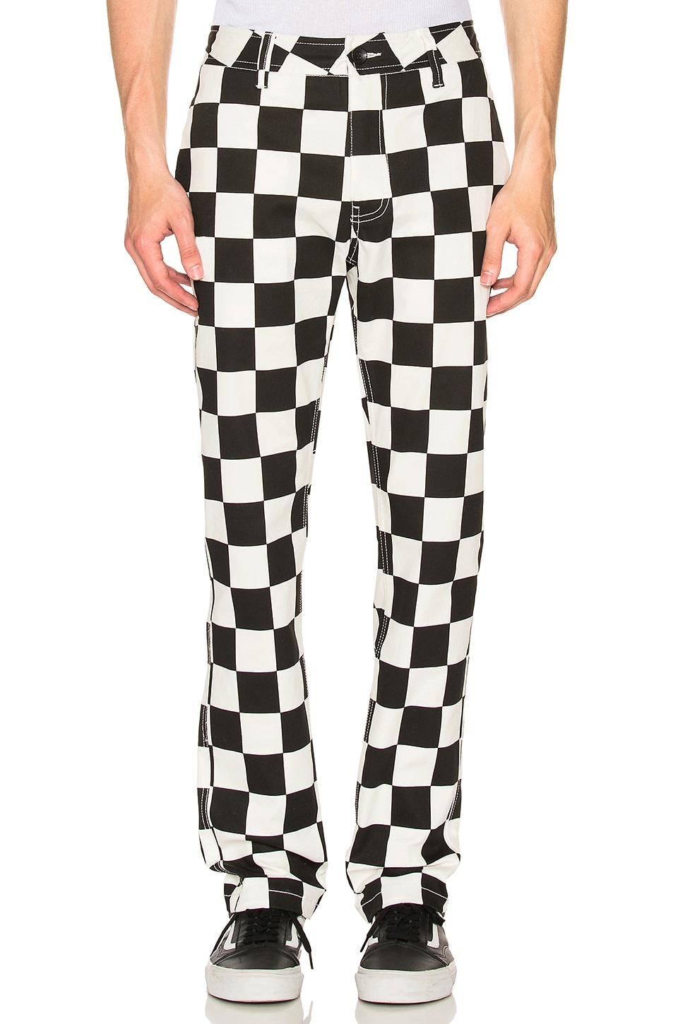 Publish Classic Fit Check Pant in Black | REVOLVE