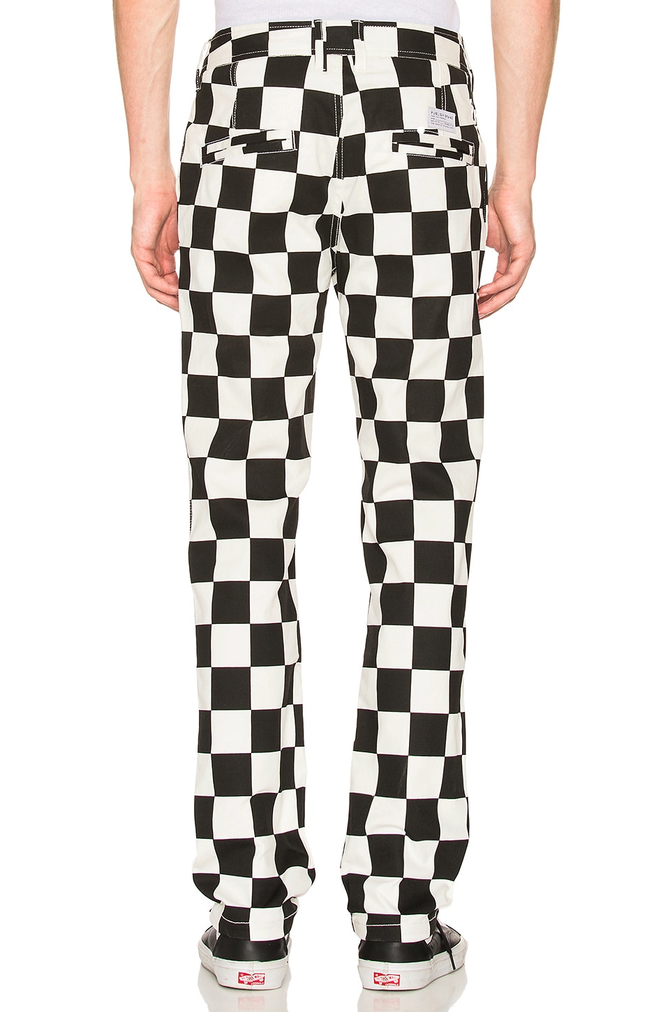 Publish Classic Fit Check Pant in Black | REVOLVE