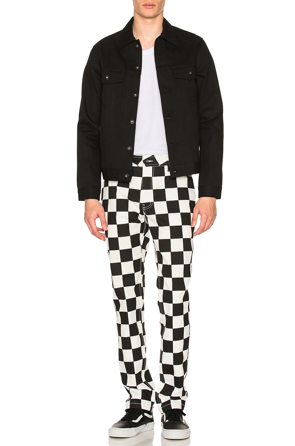 Publish Classic Fit Check Pant in Black | REVOLVE