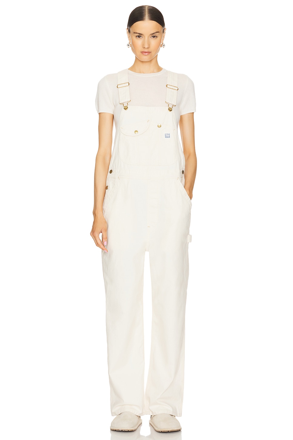 Polo Ralph Lauren Denim Overall in Drey Wash | REVOLVE