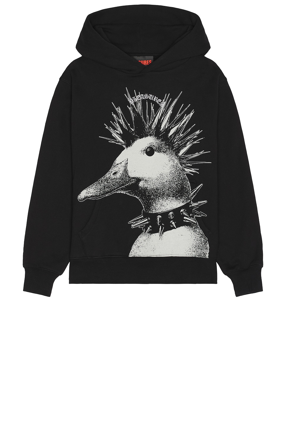 Pleasures Punk Duck Hoodie in Black | REVOLVE