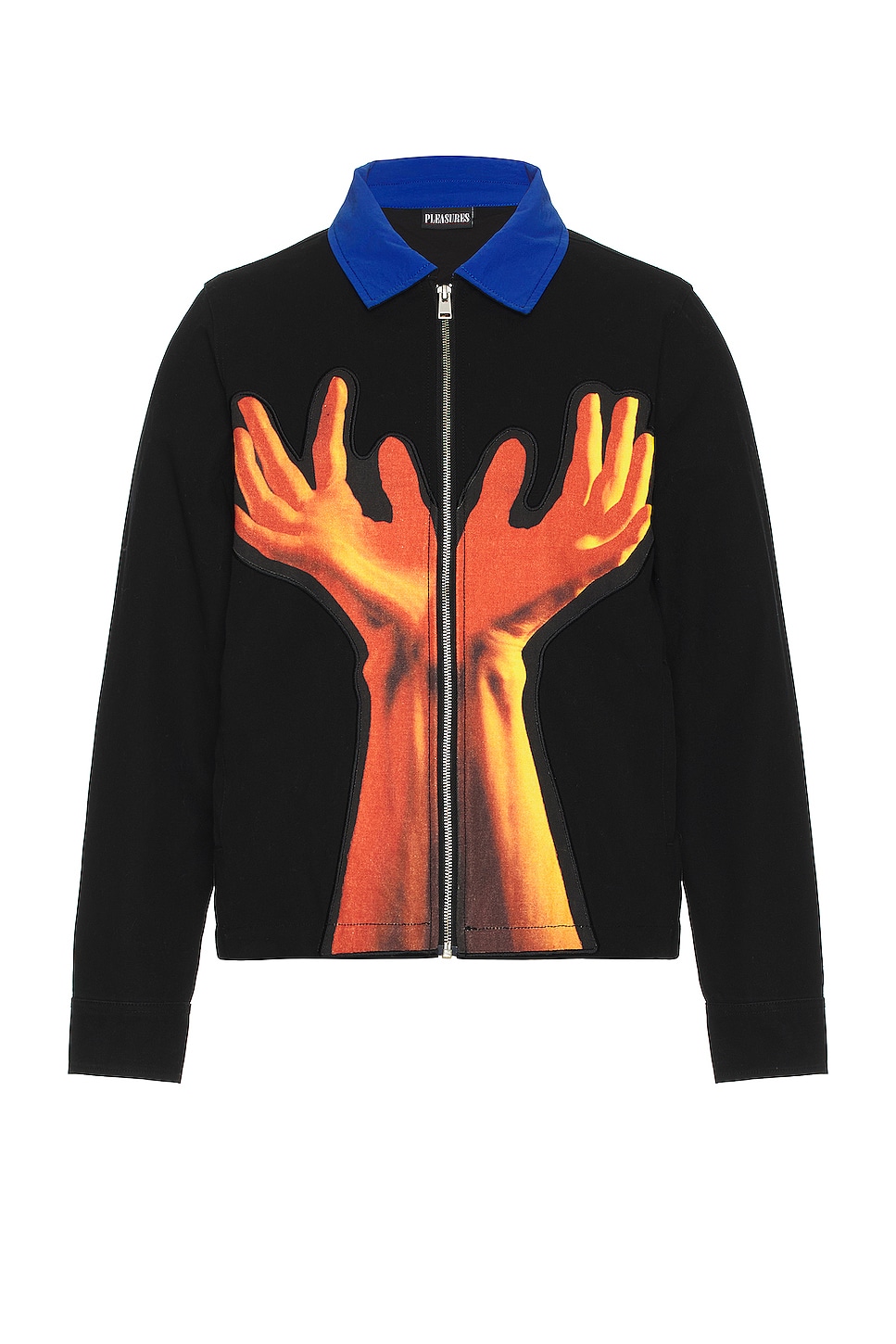 Pleasures Hands Work Jacket in Black | REVOLVE