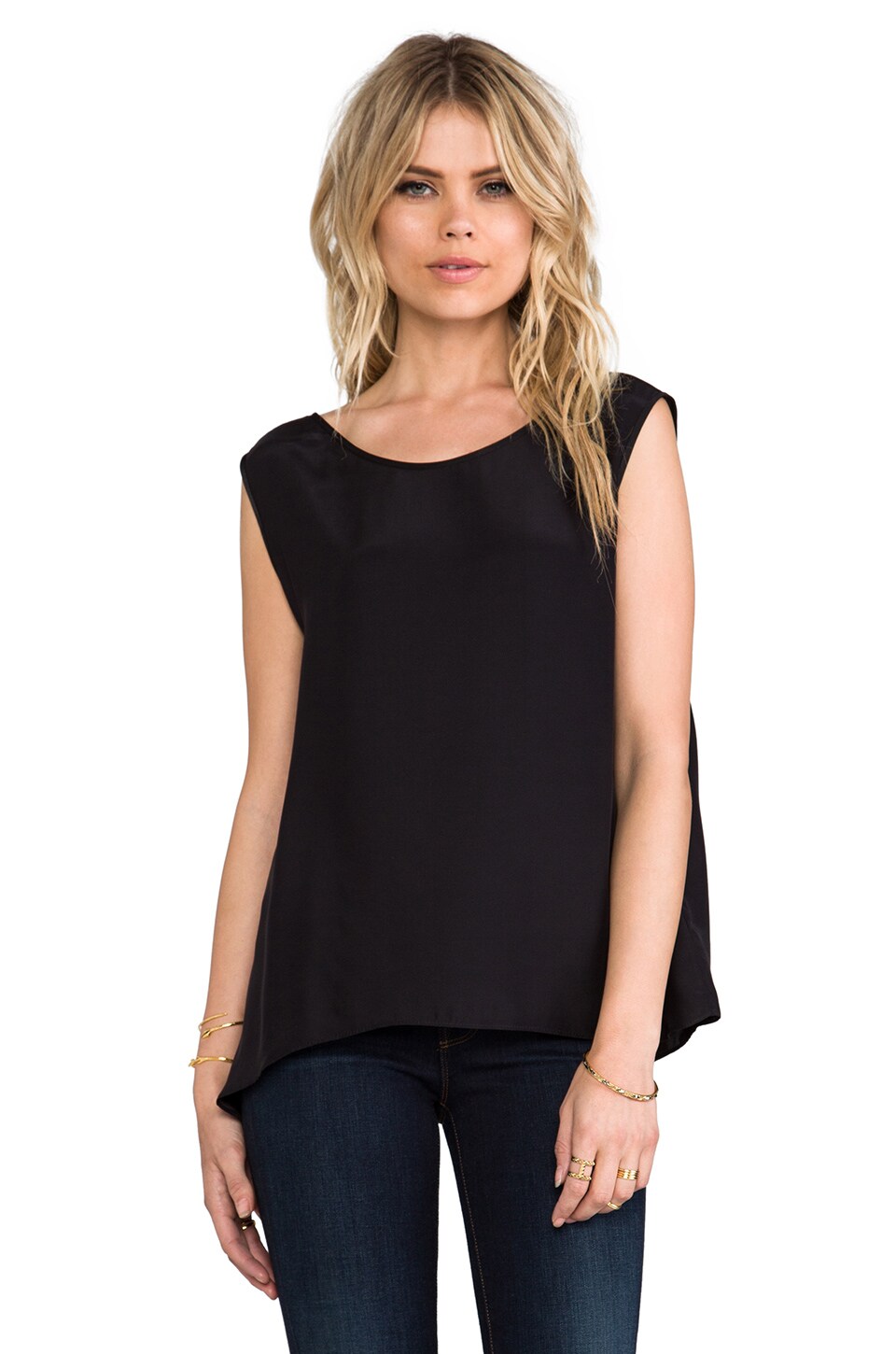 primary Torus Tank in Black | REVOLVE
