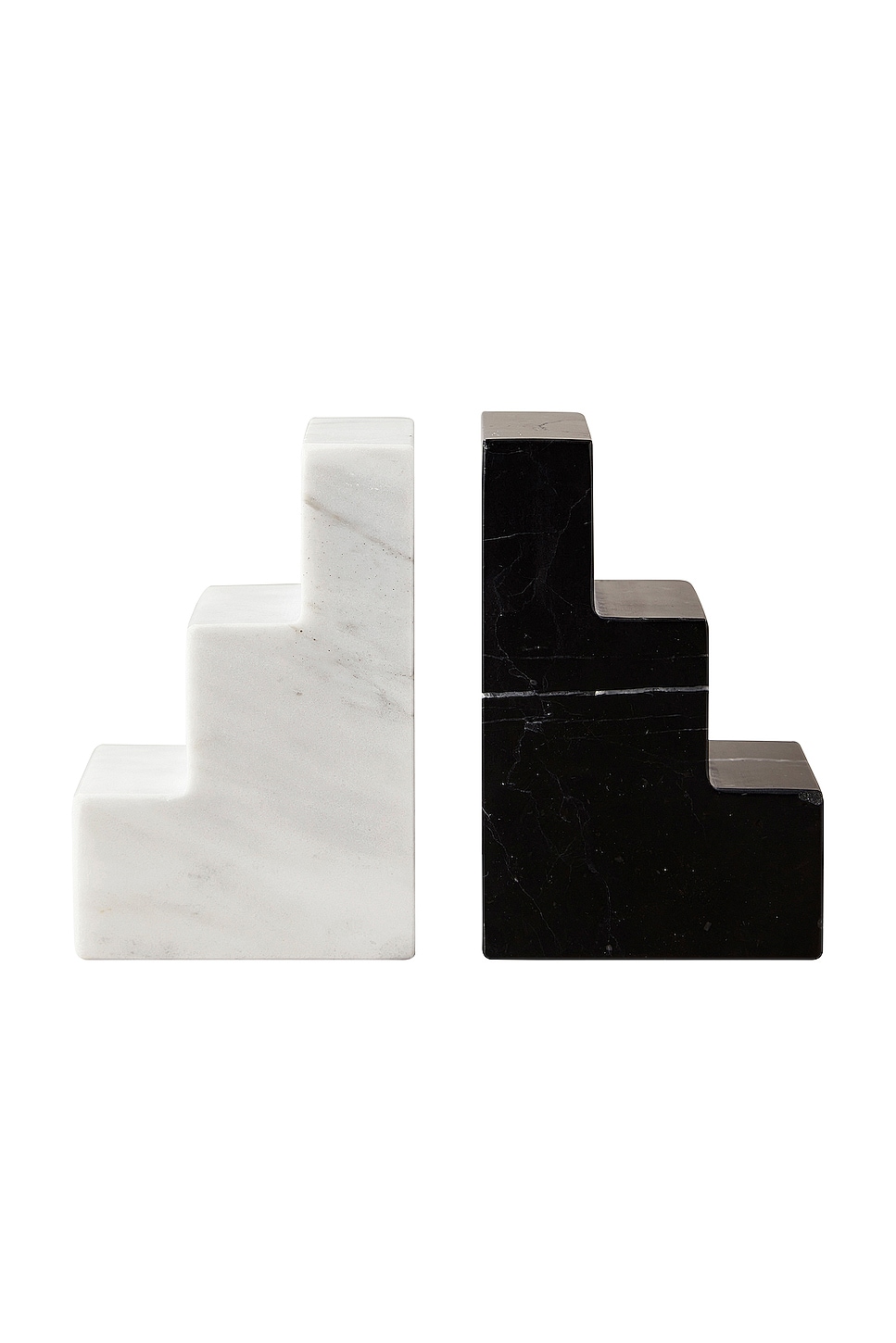 Printworks Marble Bookend in Black & White | REVOLVE