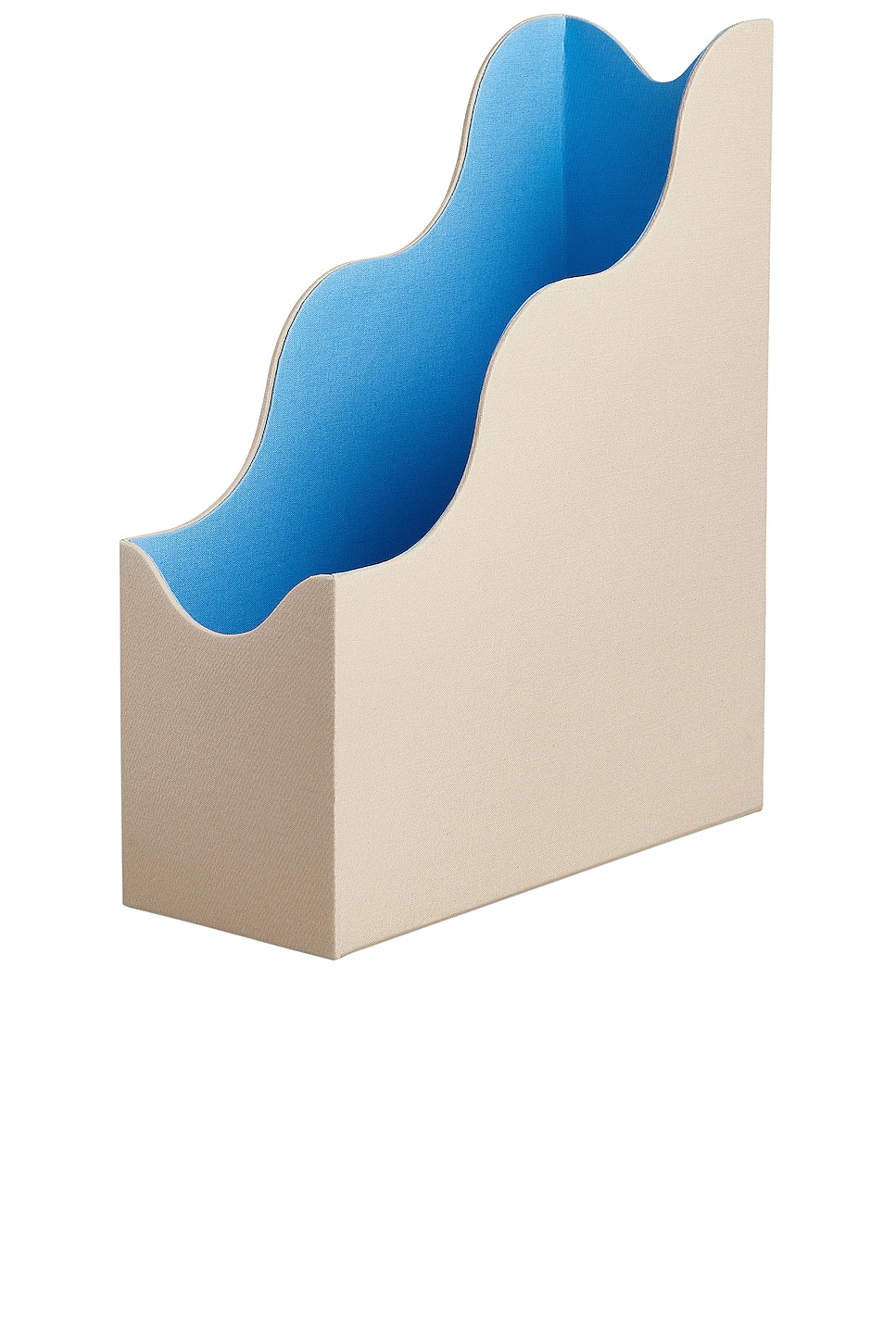 Printworks Magazine Rack in Beige & Blue | REVOLVE