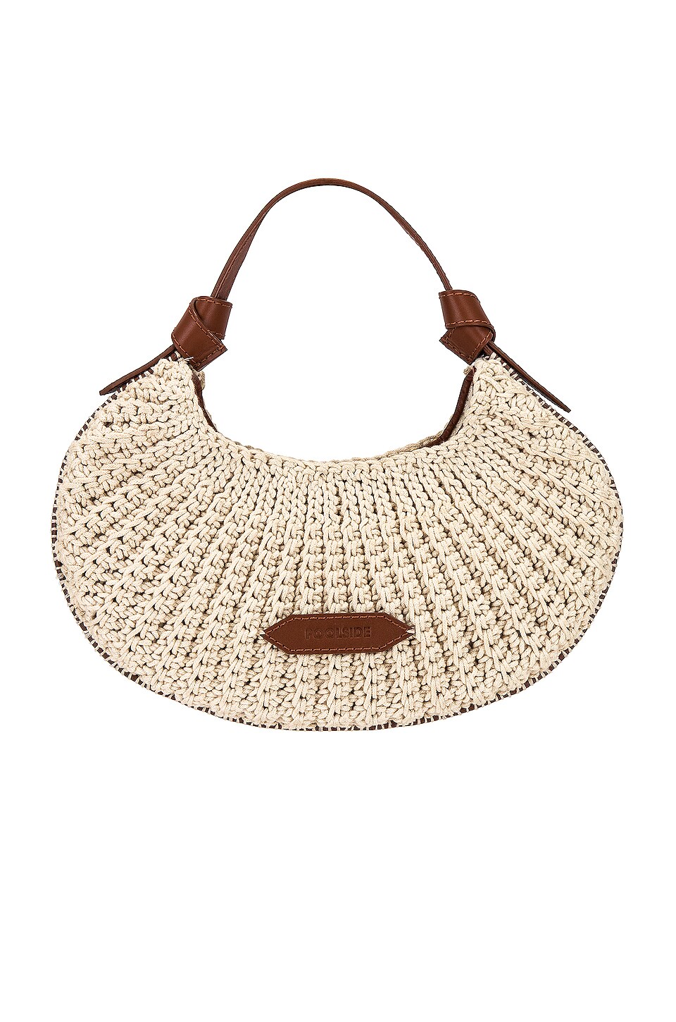 Poolside Small Knit Bag in Natural | REVOLVE