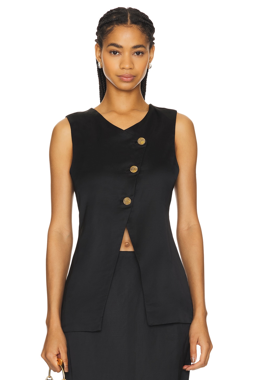 Posse Gigi Gilet in Black | REVOLVE