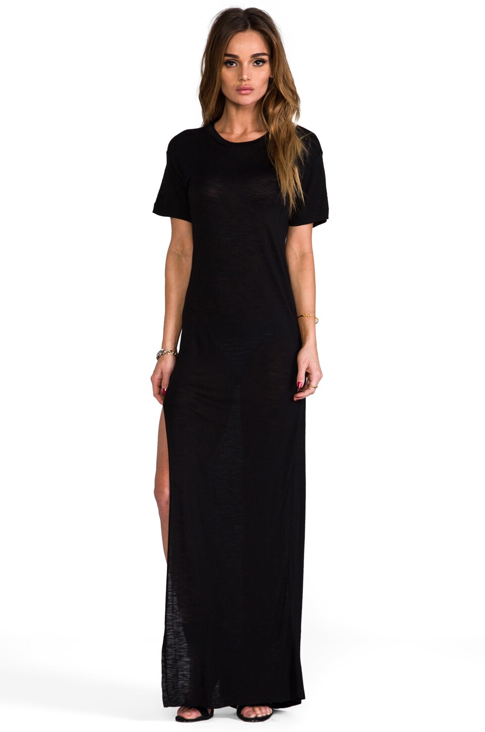 Pencey Standard Long Dress in Black | REVOLVE