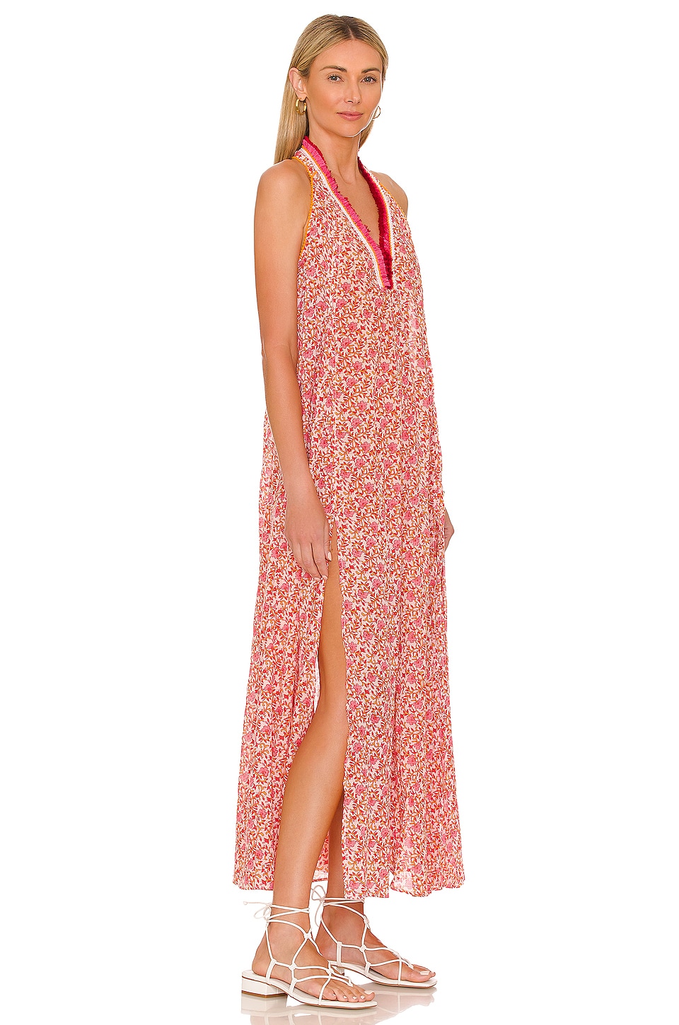 Poupette St Barth Nava Maxi Dress in Pink Mistral | REVOLVE