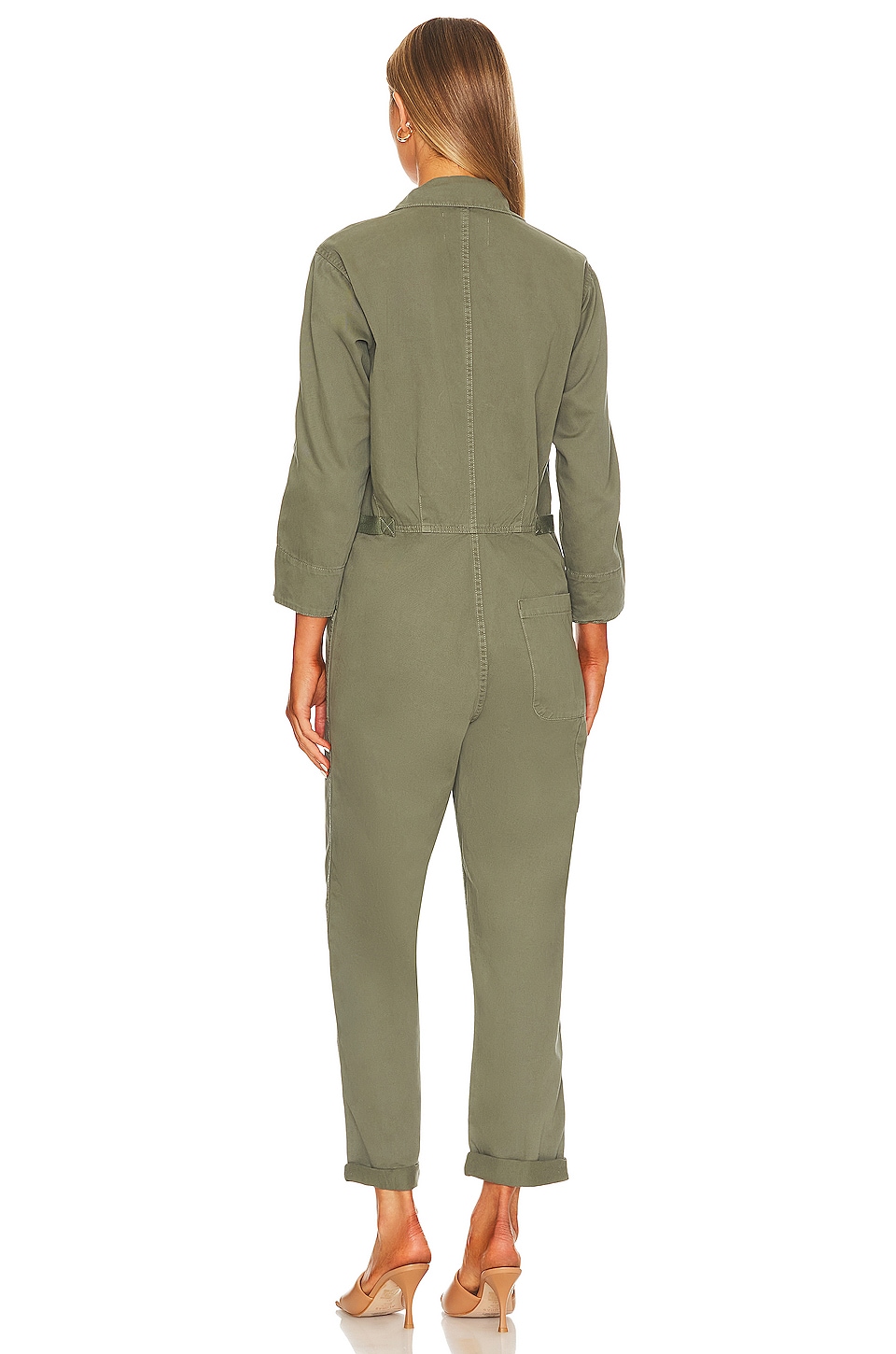 PISTOLA Tanner Long Sleeve Field Suit in Vine | REVOLVE