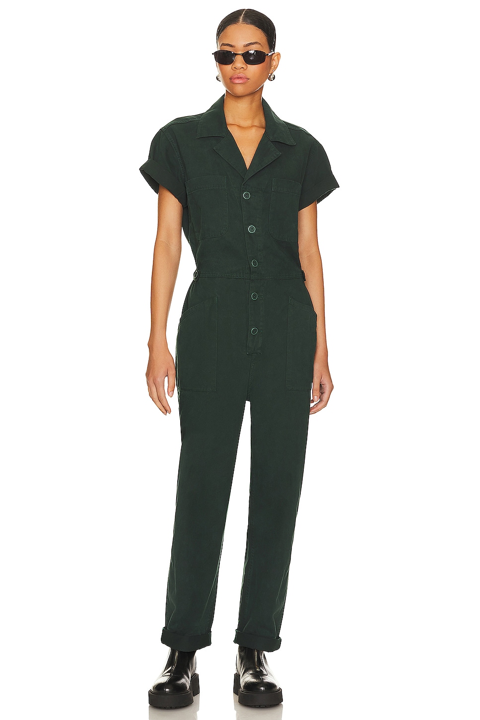 PISTOLA Grover Field Suit in Pine | REVOLVE