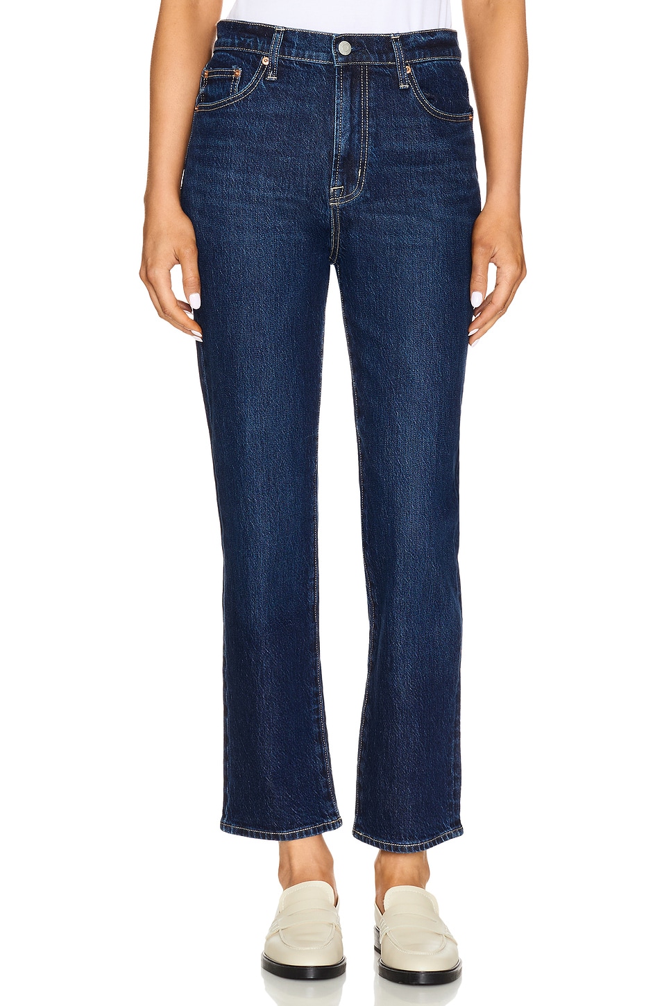 PISTOLA Bri High Rise Straight Leg Jeans in Focus | REVOLVE