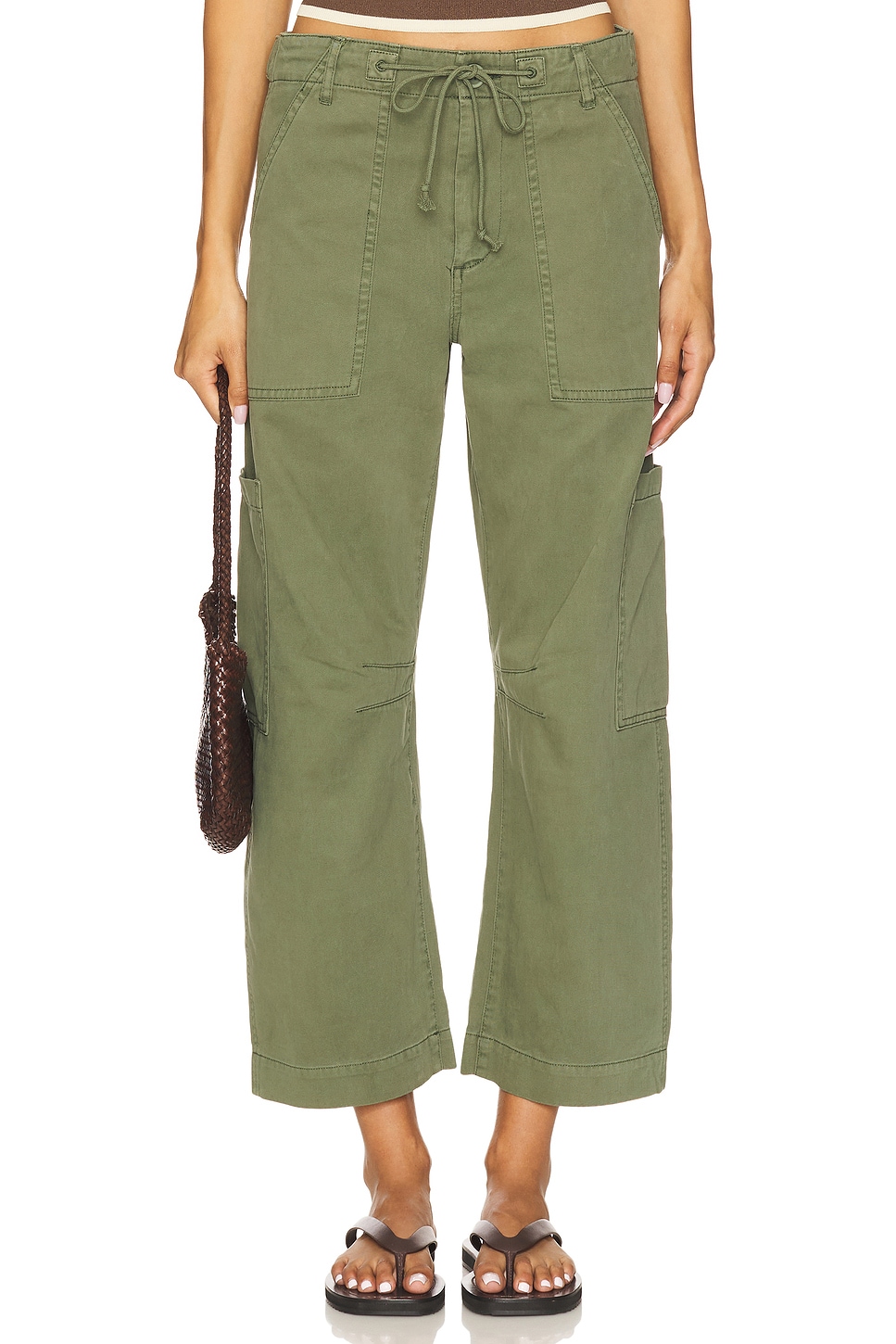 PISTOLA Sabrina Curved Utility Pants in Meadow | REVOLVE