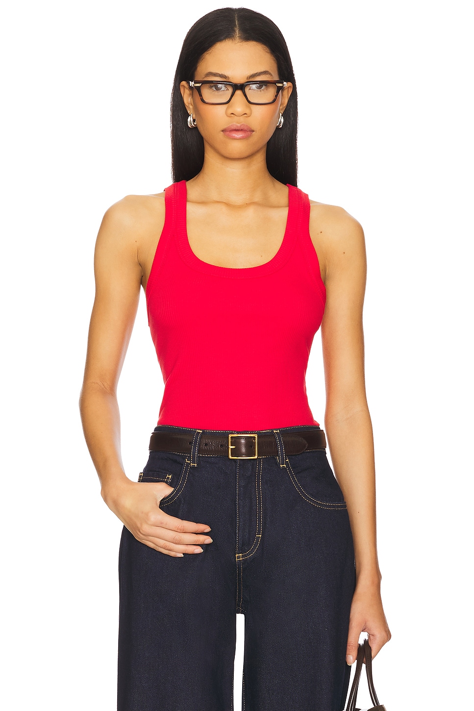 PISTOLA Christy Tank in Ruby | REVOLVE