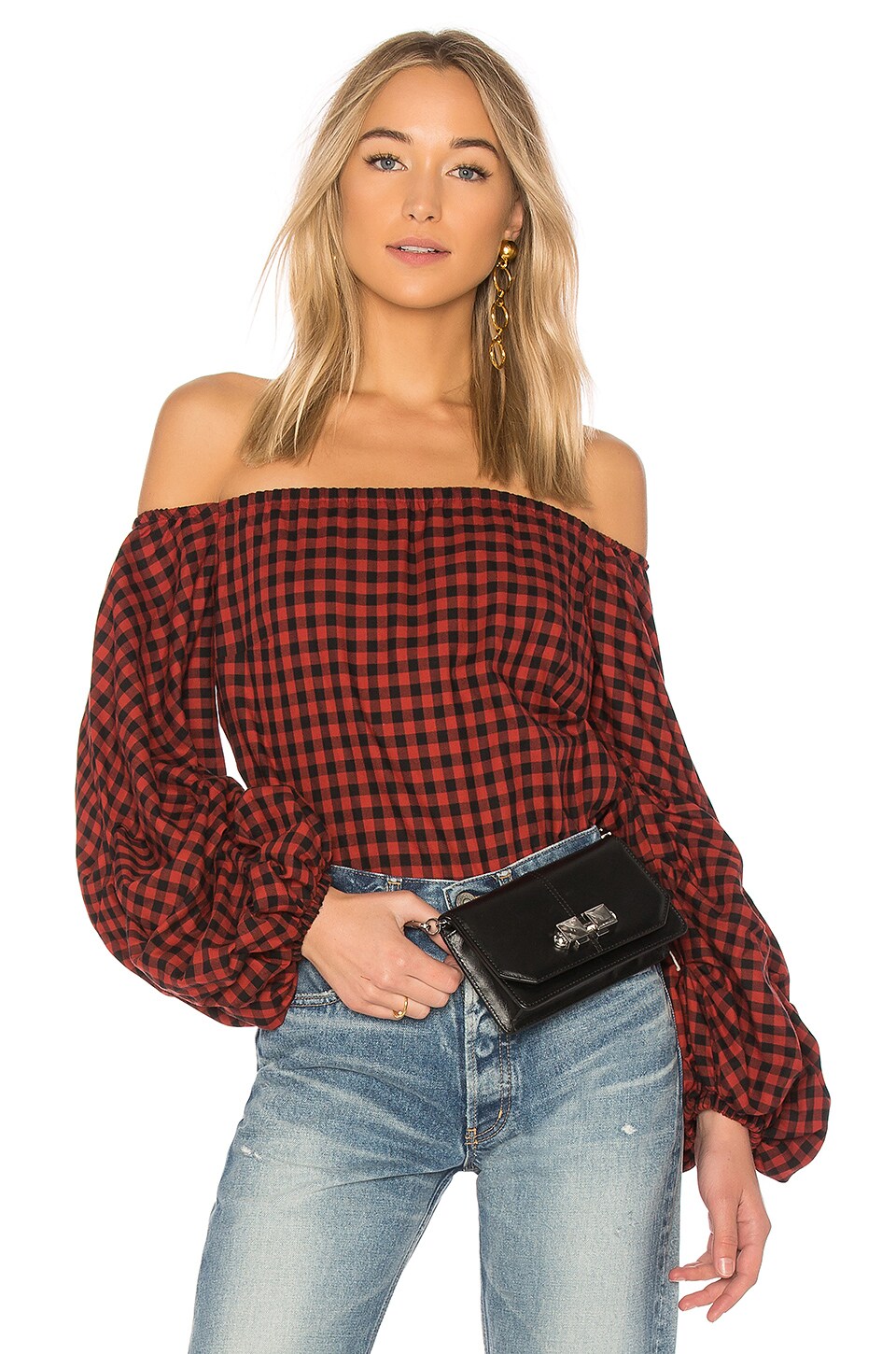 Petersyn X REVOLVE Hannah Top in Crimson Regent | REVOLVE