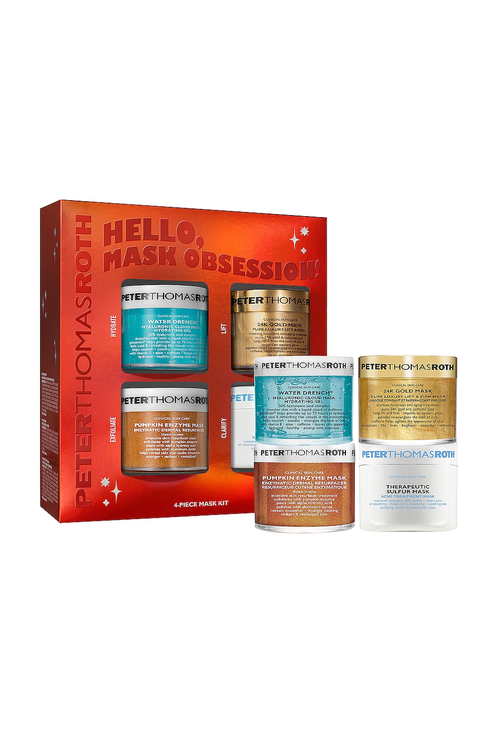 Peter Thomas Roth Hello, Mask Obsession! 4-piece Kit | REVOLVE