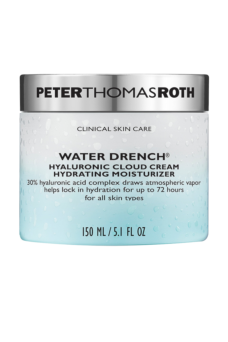 Peter Thomas Roth Mega Water Drench Hyaluronic Cloud Cream Hydrating ...