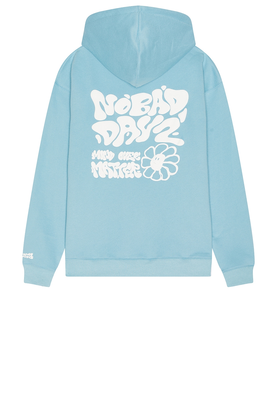 PrettyBoy Do Not Disturb Hooded Sweatshirt in Aqua Blue | REVOLVE