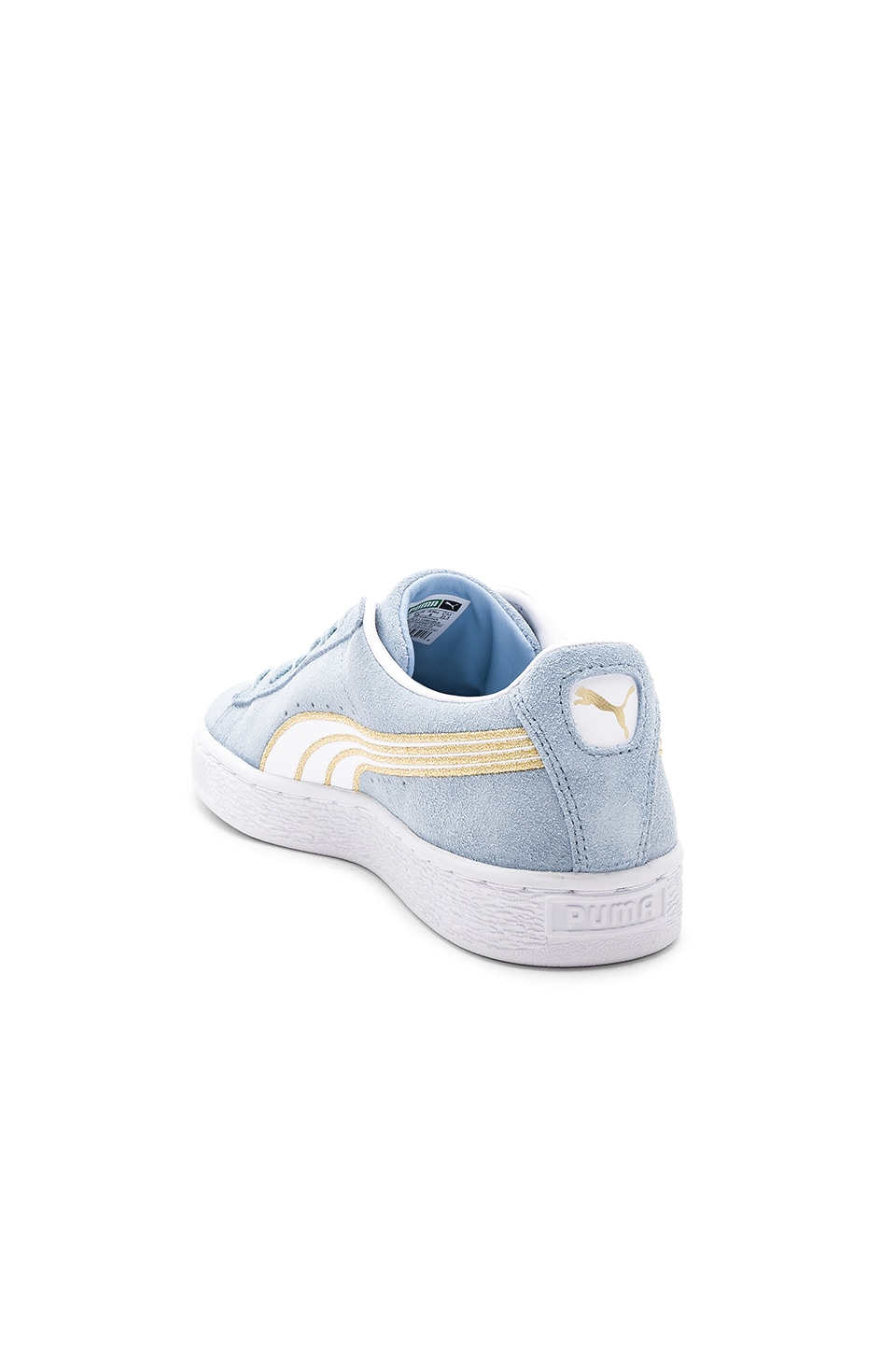 Puma Suede Varsity Sneaker in Blue | REVOLVE