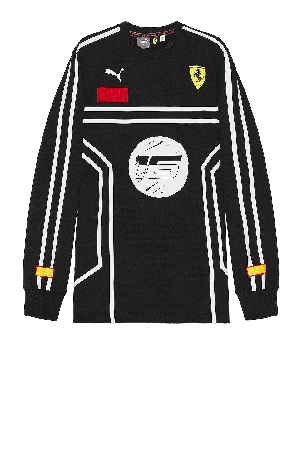 Puma Select Ferrari X Joshua Vides Mesh Jersey in Black | REVOLVE