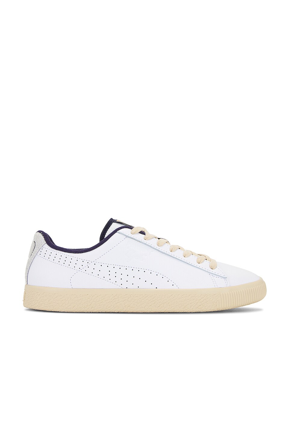 Puma Select Clyde Baseline Sneaker in White | REVOLVE