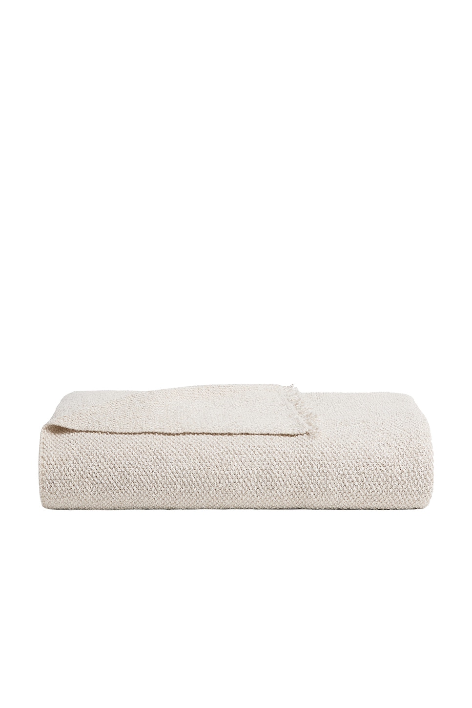 Parachute Cotton Boucle Throw in Heathered Oatmeal | REVOLVE