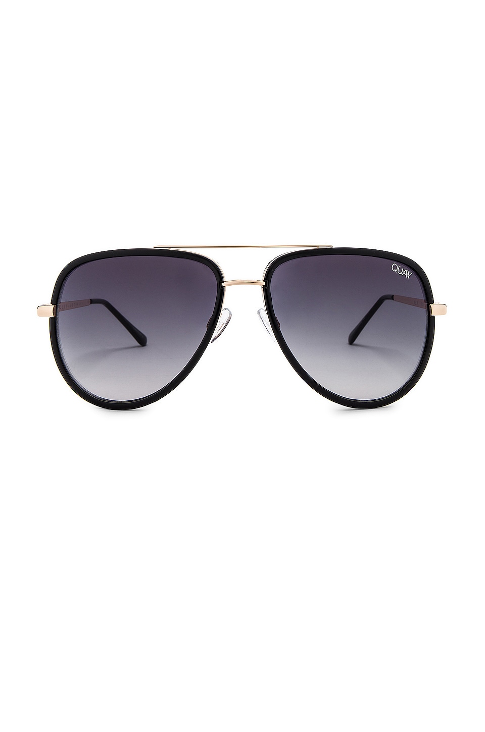 Quay All In in Black & Smoke Fade Lens | REVOLVE