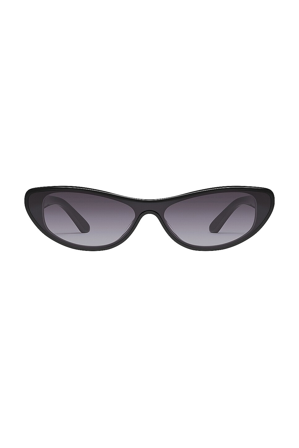 Quay X Guizio Slate Cat Eye Sunglasses in Black & Smoke | REVOLVE