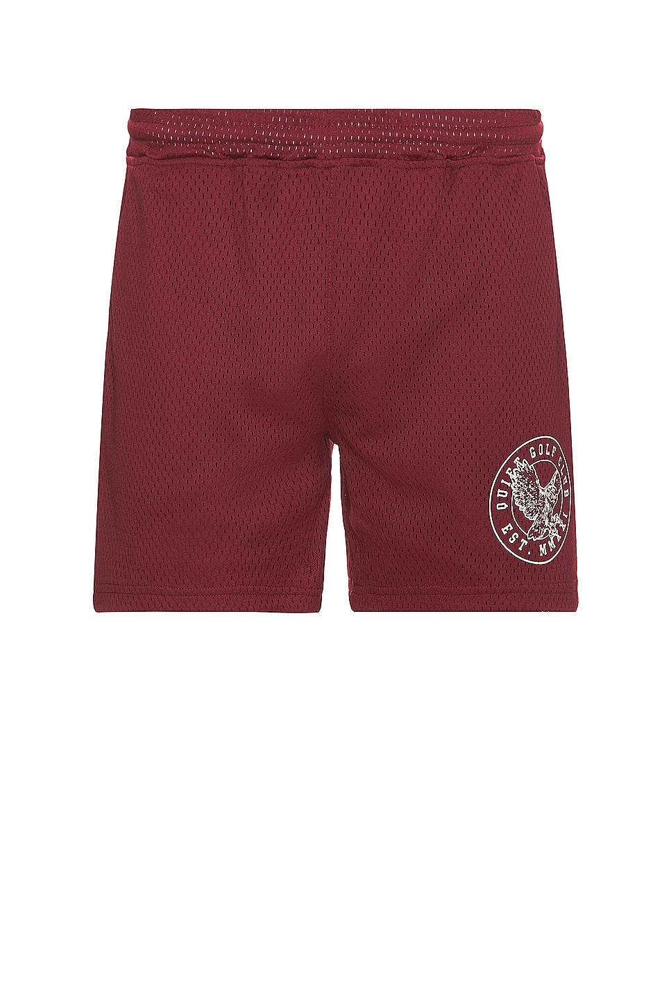 Quiet Golf Qgu Mesh Shorts in Burgundy | REVOLVE