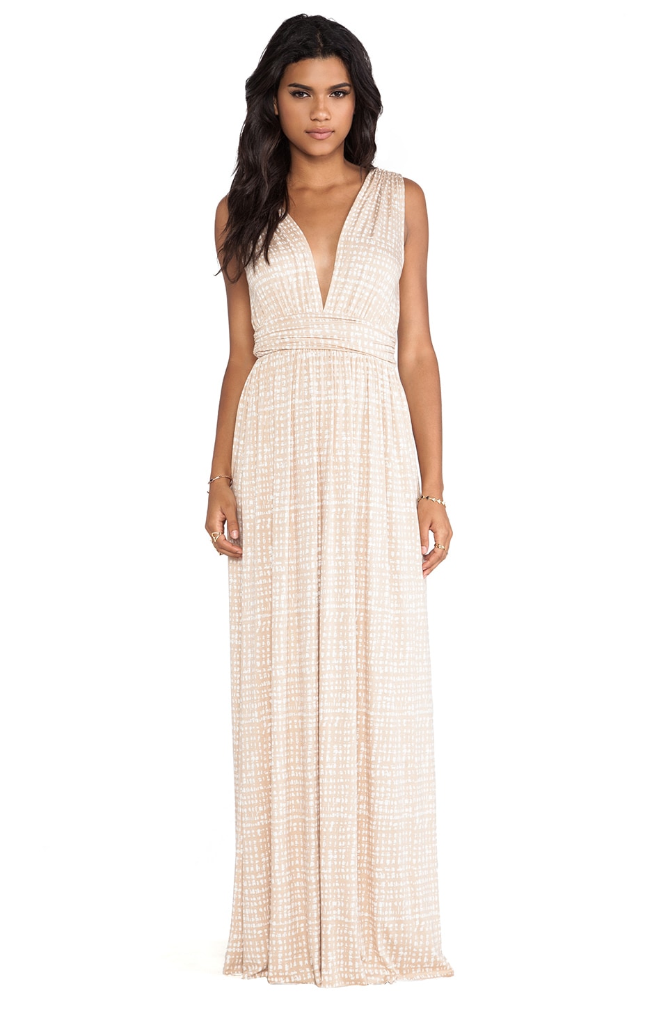 Rachel Pally Giulietta Dress in Bamboo Gingham | REVOLVE