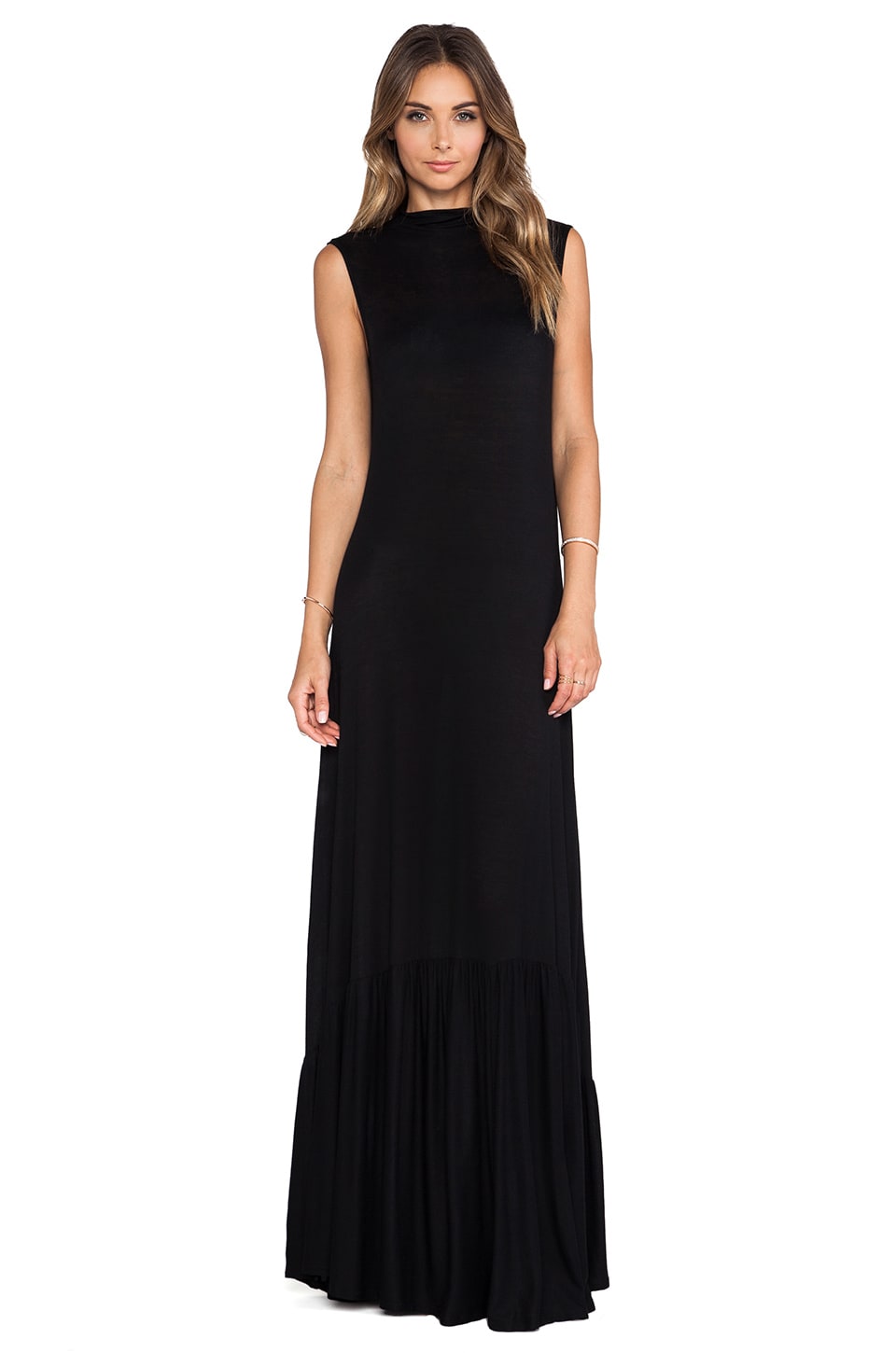 Rachel Pally Rib Hattie Dress in Black | REVOLVE