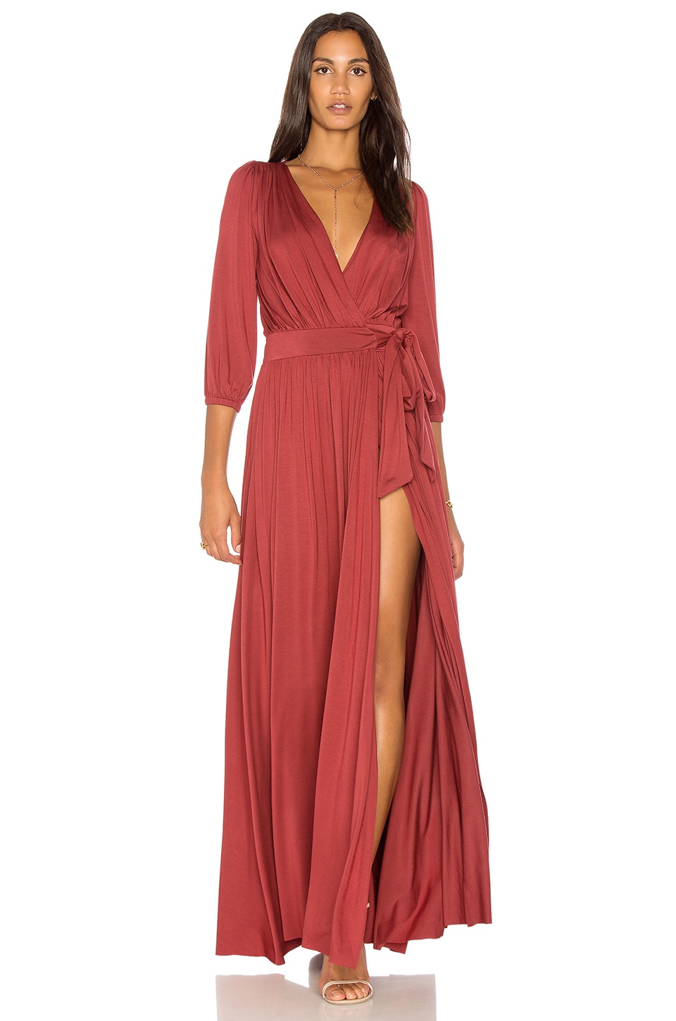 Rachel Pally Ingrid Maxi Dress in Nebbiolo | REVOLVE